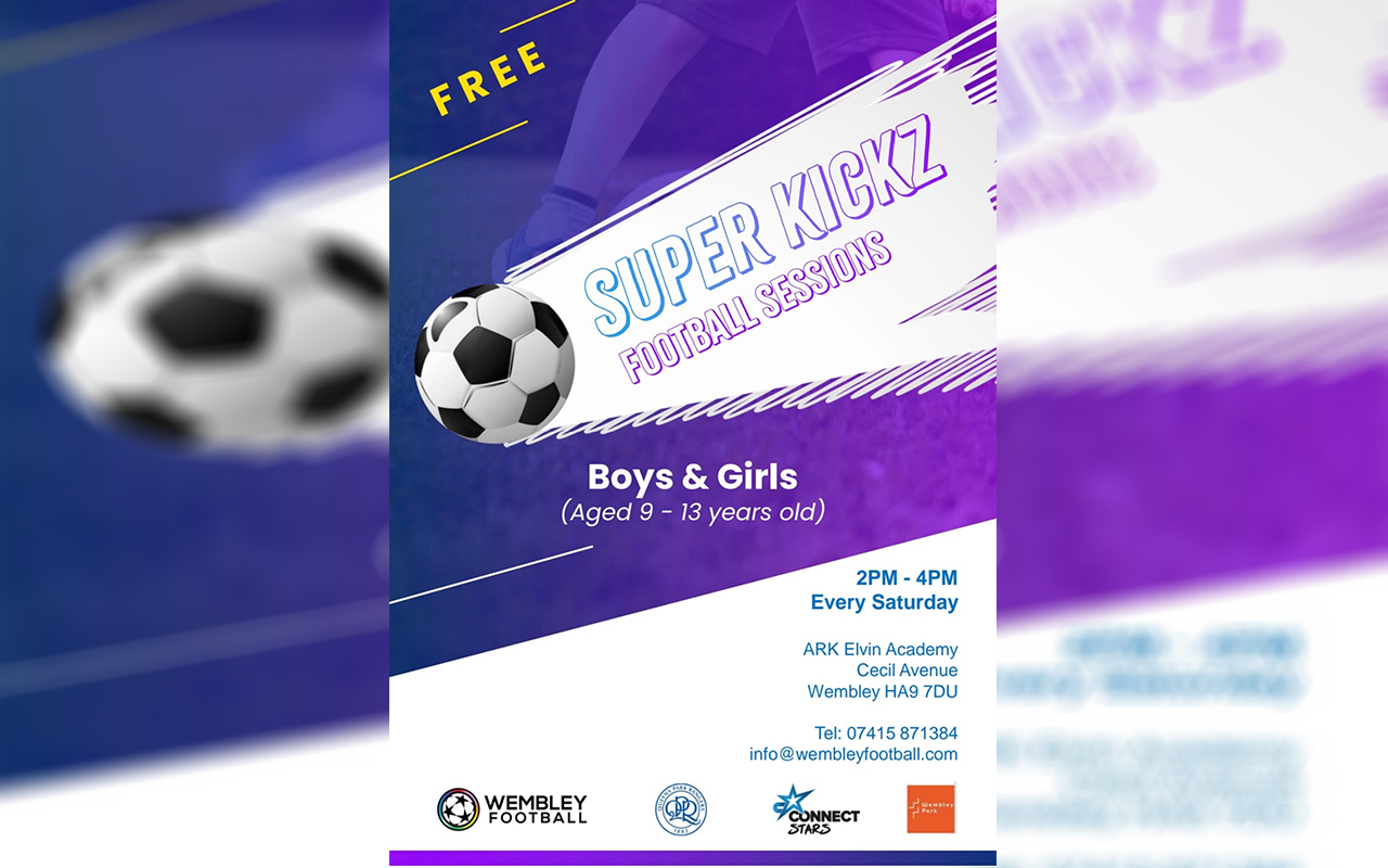 Free Football Sessions every Saturday - AFC Wembley